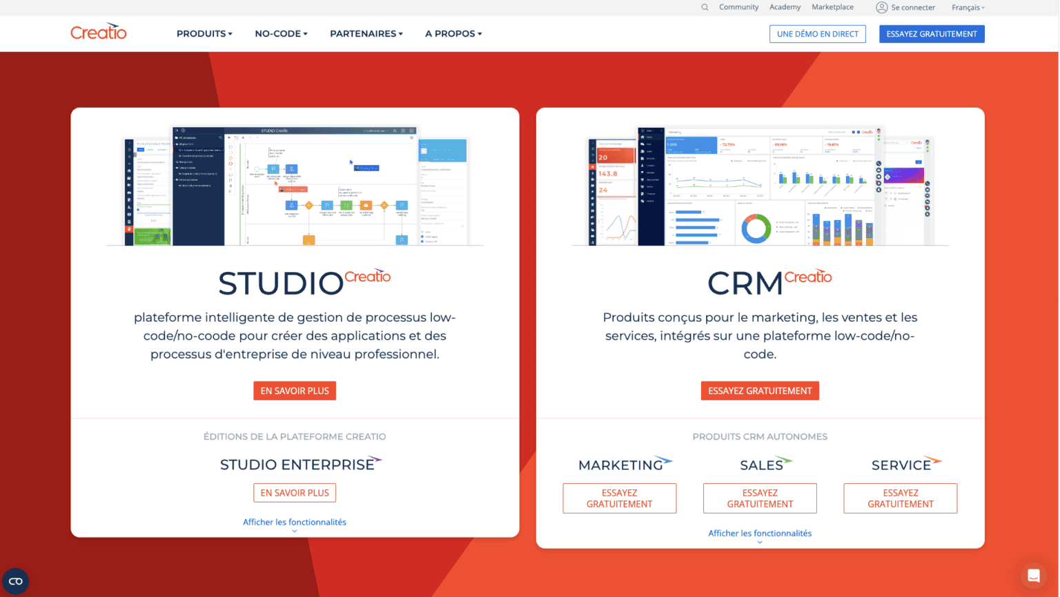Creatio CRM | Notre avis sur ce logiciel CRM no code