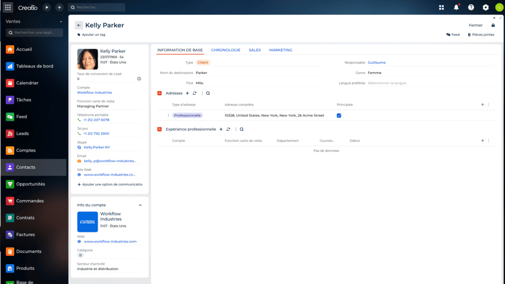 Creatio CRM | Notre avis sur ce logiciel CRM no code