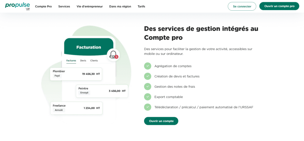 Propulse by CA | Que Penser de ce Compte Pro en Ligne
