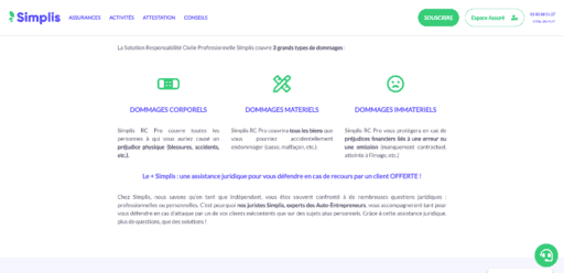 Simplis | Garanties, Tarifs & Avis sur cette Assurance Pro