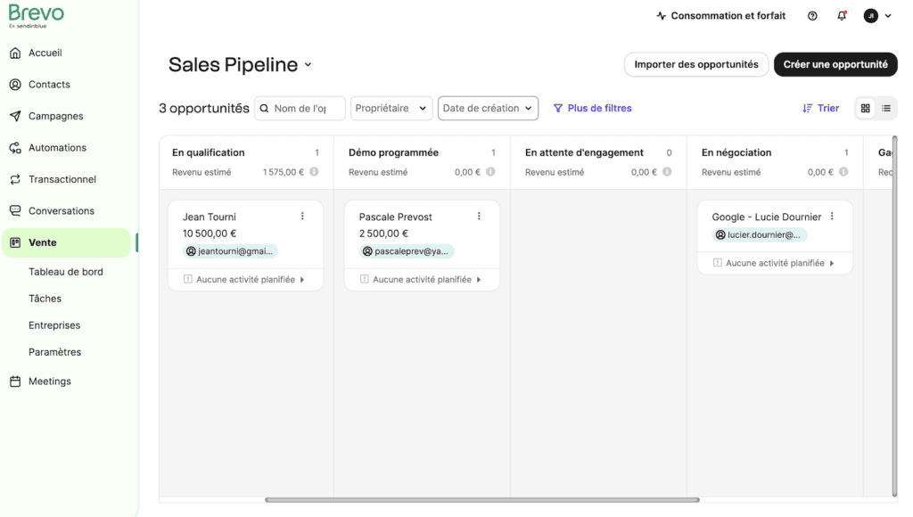 Brevo Avis 2023 : Tarifs, Avantages & Inconvénients