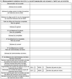 SCI à l'IR | Comment Remplir le Formulaire 2072-S