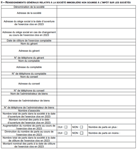 SCI à l'IR | Comment Remplir le Formulaire 2072-S