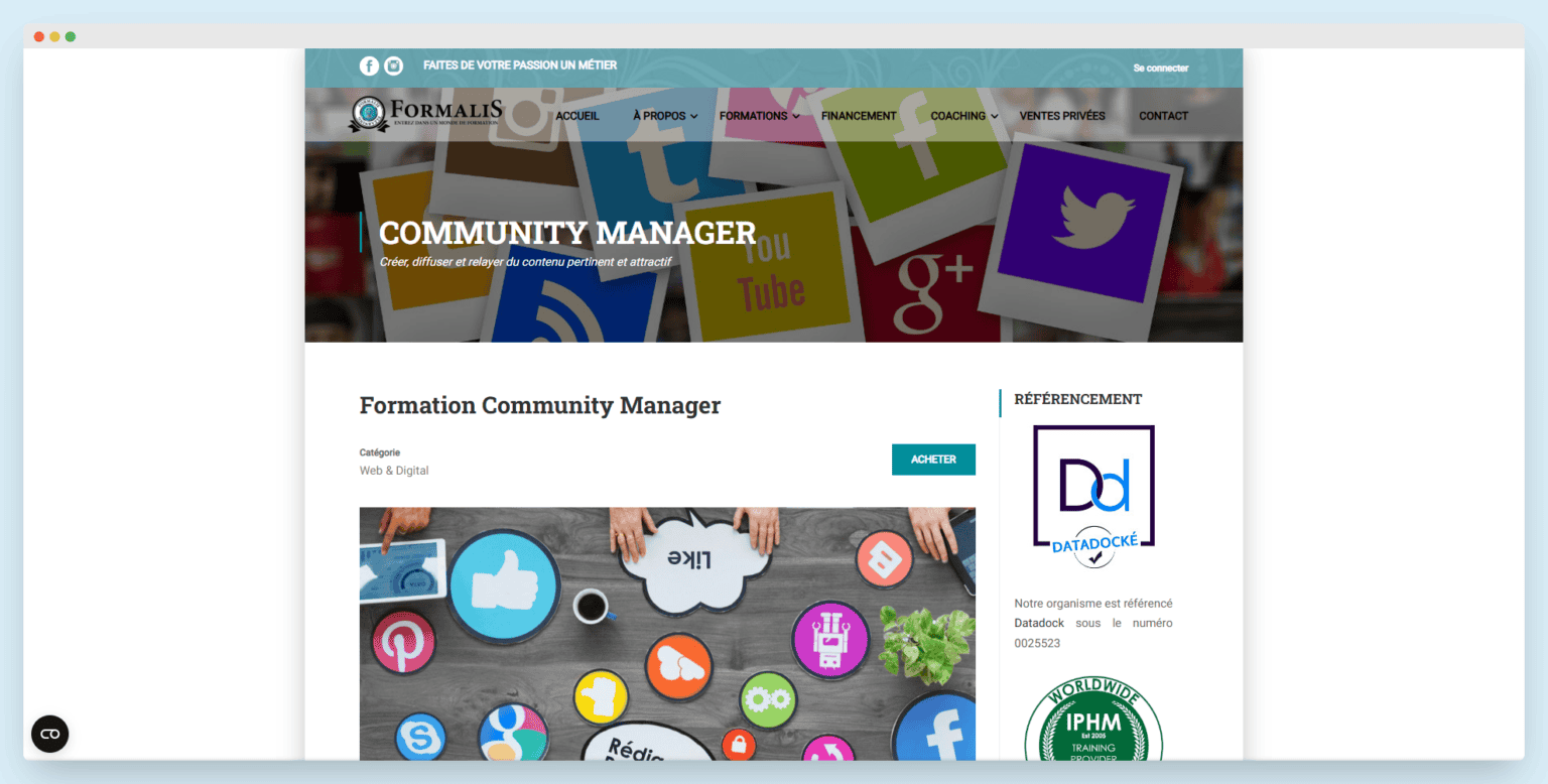 Les 7 Meilleures Formations Community Manager en 2025