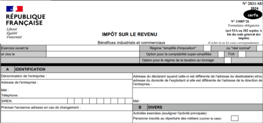 Formulaire 2031 : comment réaliser sa déclaration en 2025