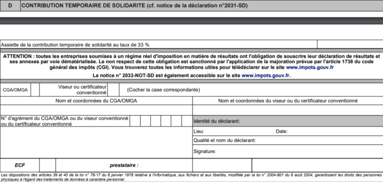 Formulaire 2031 : comment réaliser sa déclaration en 2025