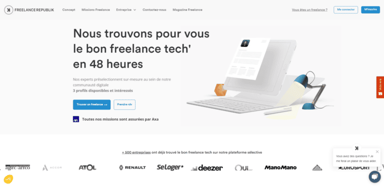 46 Plateformes Freelance pour trouver des missions en 2023