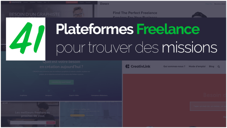 46 Plateformes Freelance pour trouver des missions en 2023