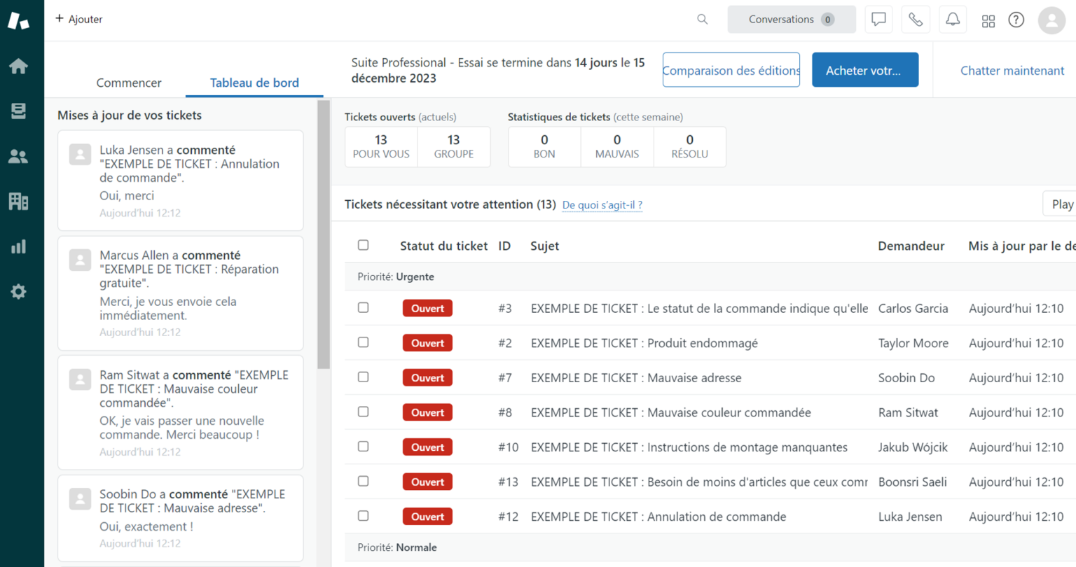 Top 12 des Logiciels Helpdesk pour Gérer le Support Client